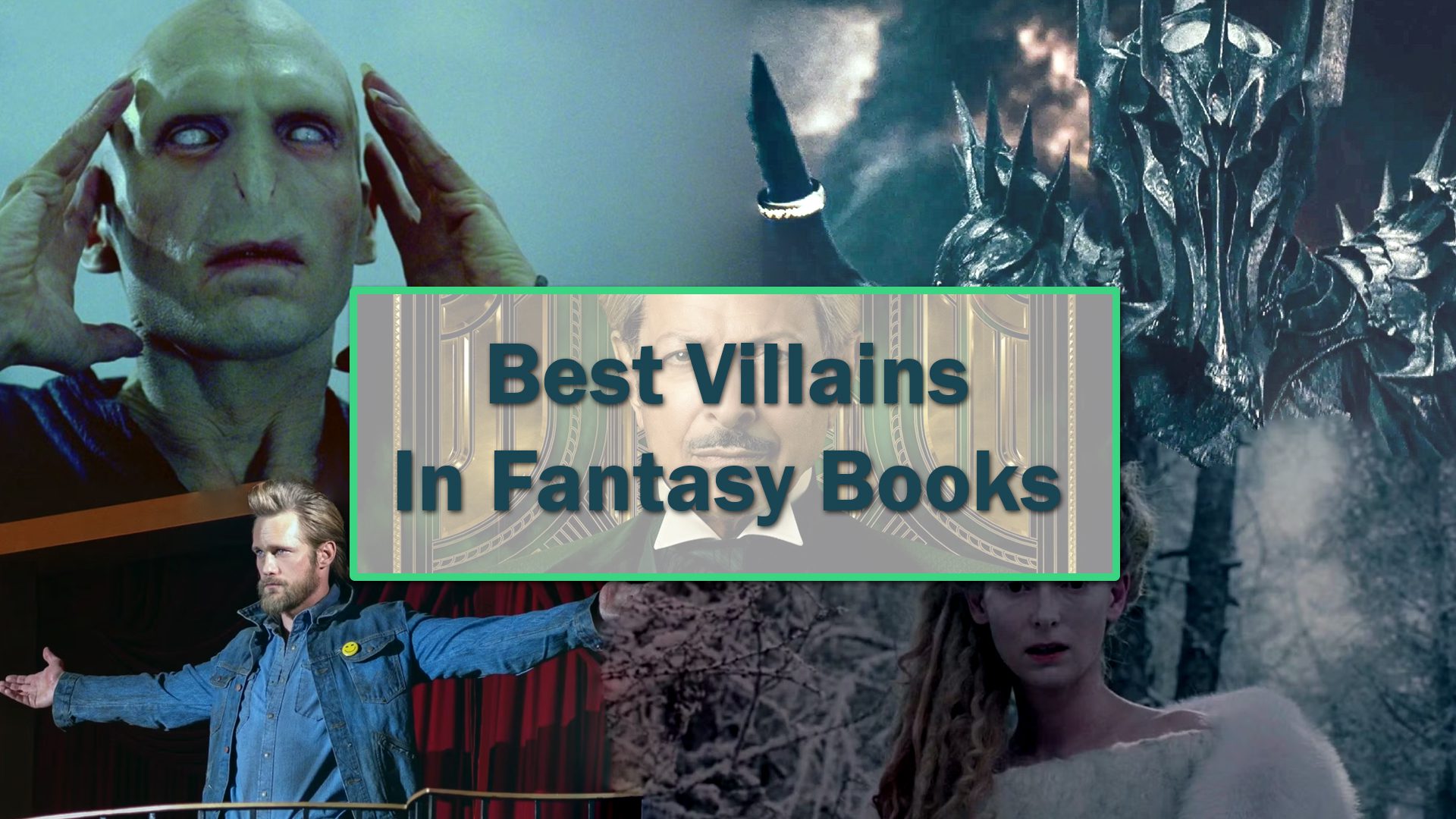 10 Iconic Fantasy Books Villains Readers Love To Hate